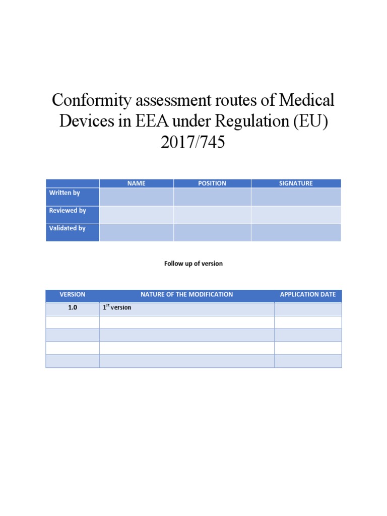 MDR - Conformity Assessment | PDF | Medical Device