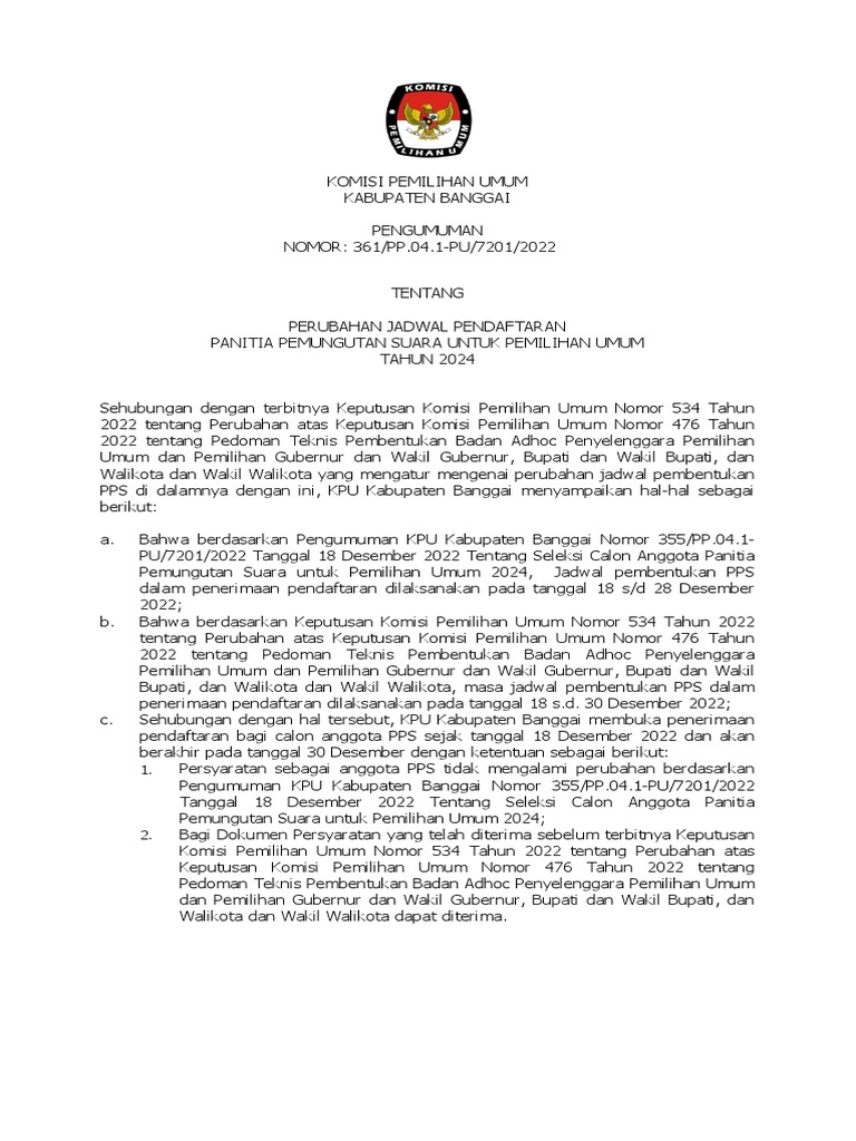 1671792880pengumuman Baru pps2 | PDF