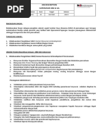 Contoh Format Job-Description | PDF