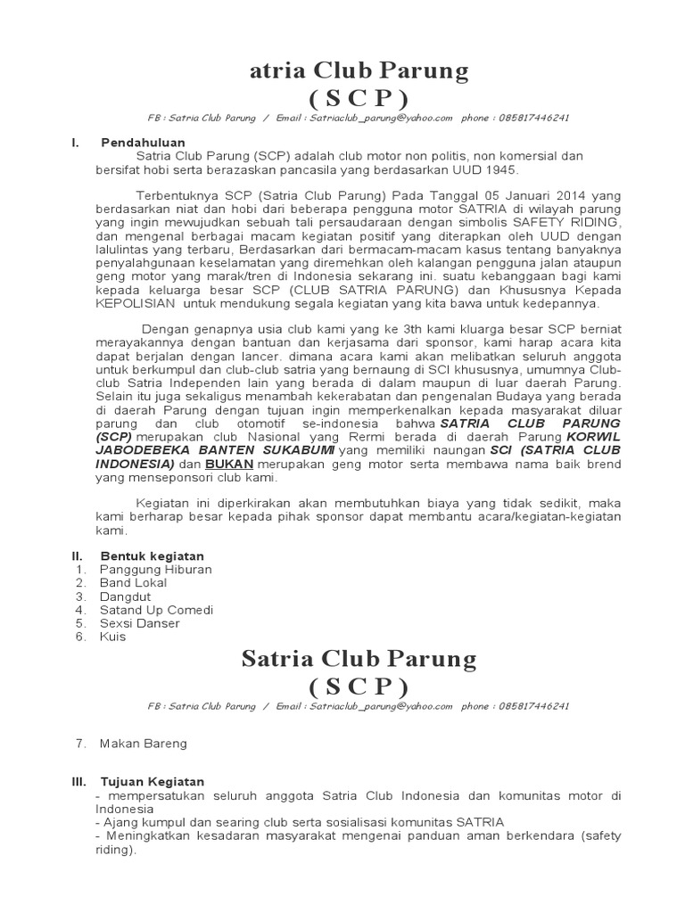 Atria Club Parung | PDF