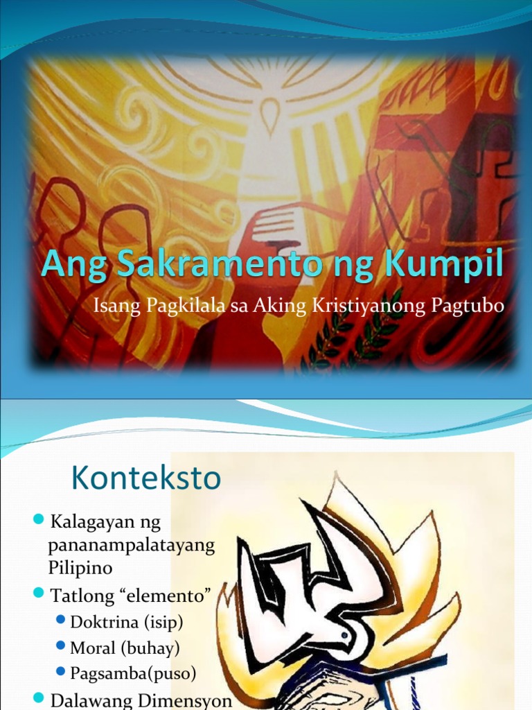 SAKRAMENTO NG KUMPIL | PDF