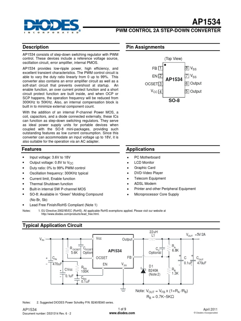Ap1534 59433 | PDF | Capacitor | Quantity