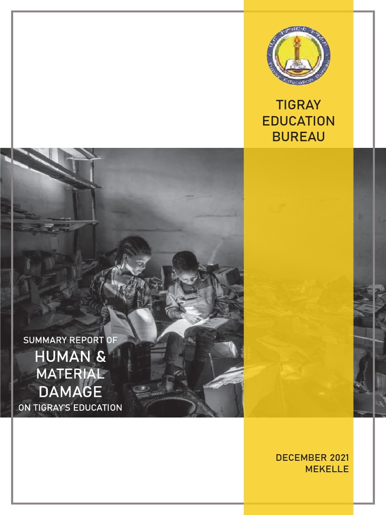 Tigray Education Bureau: December 2021 Mekelle | PDF | Schools