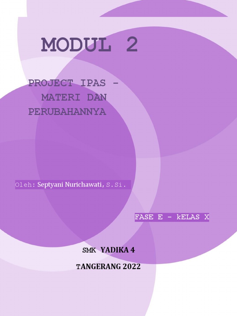 Modul Zat Dan Perubahannya | PDF Modul Zat Dan Perubahannya | PDF