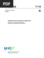 UIC Leaflet 719: Track Bed Design Standards | PDF | Geotechnical ...