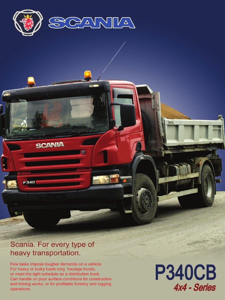 Technical Specifications for a Heavy Duty 4x4 Truck with a 340 HP ...