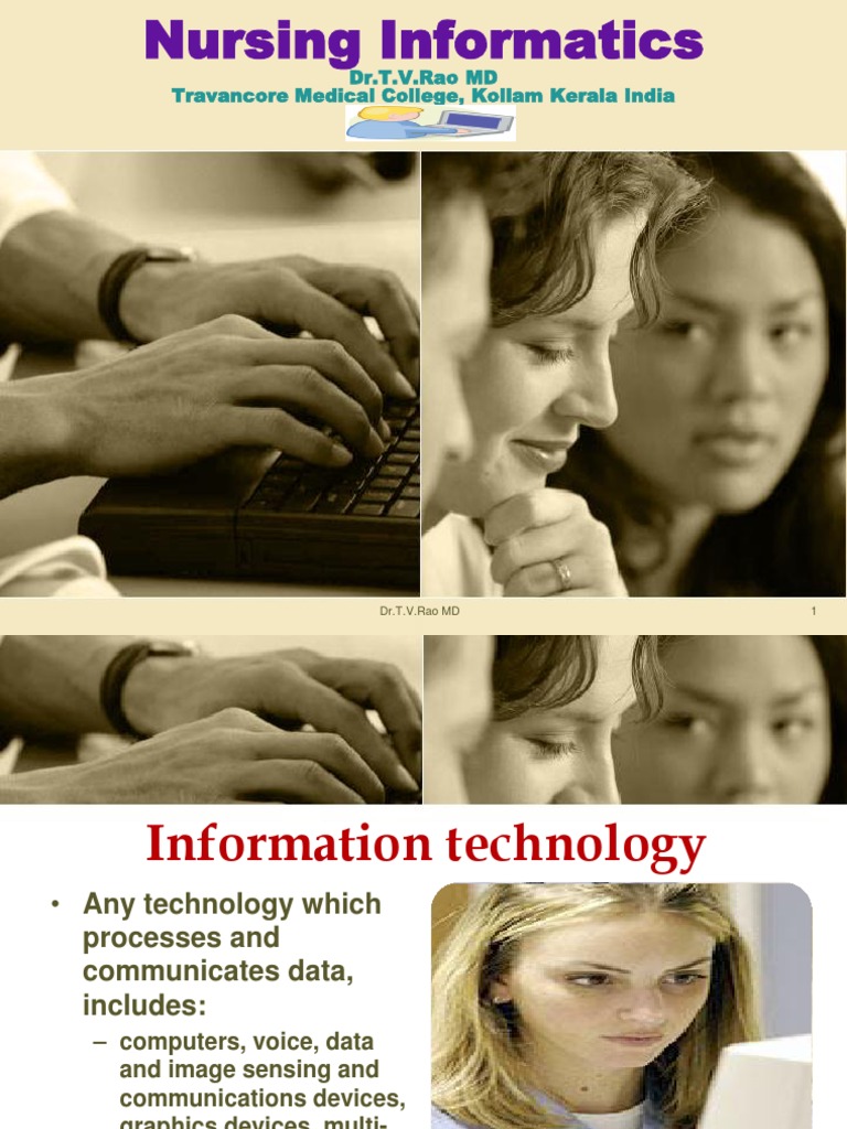 Nursing Informatics Pdf Informatics Health Informatics