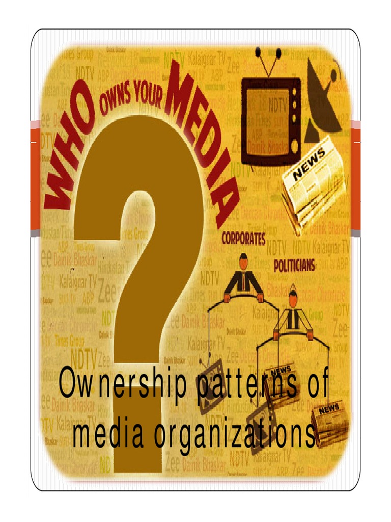 Indian Media Ownership Patterns | PDF | Mass Media | Communication