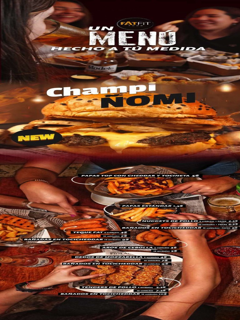 Menu Fat Fit Food | PDF