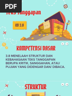 Contoh Teks Tanggapan Berdasarkan Strukturnya | PDF