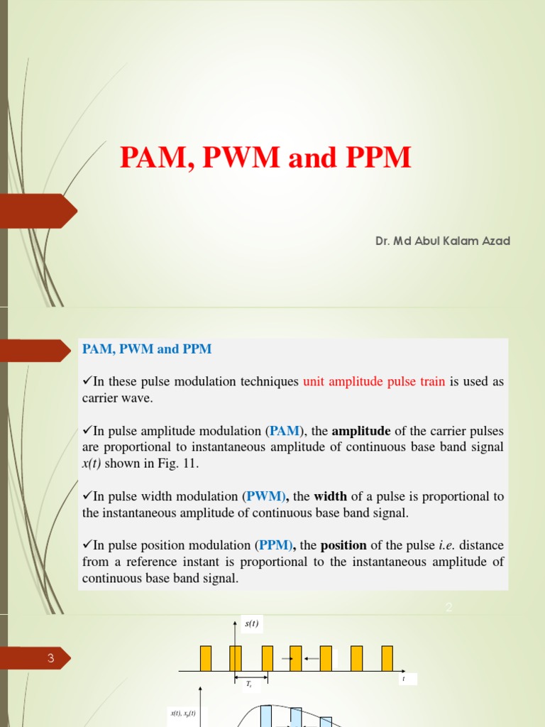 Lecture-6 - Delta Modulation | PDF | Modulation | Sampling (Signal Processing)