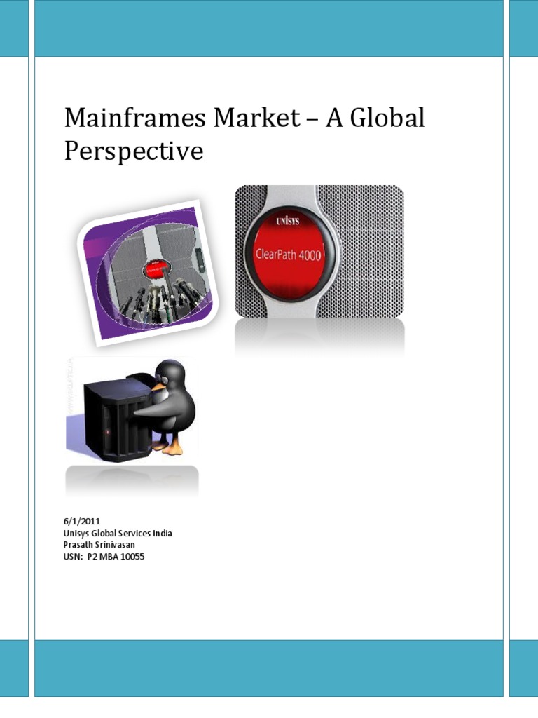 MainframeMarket-A Global Perspective | PDF | Mainframe Computer ...