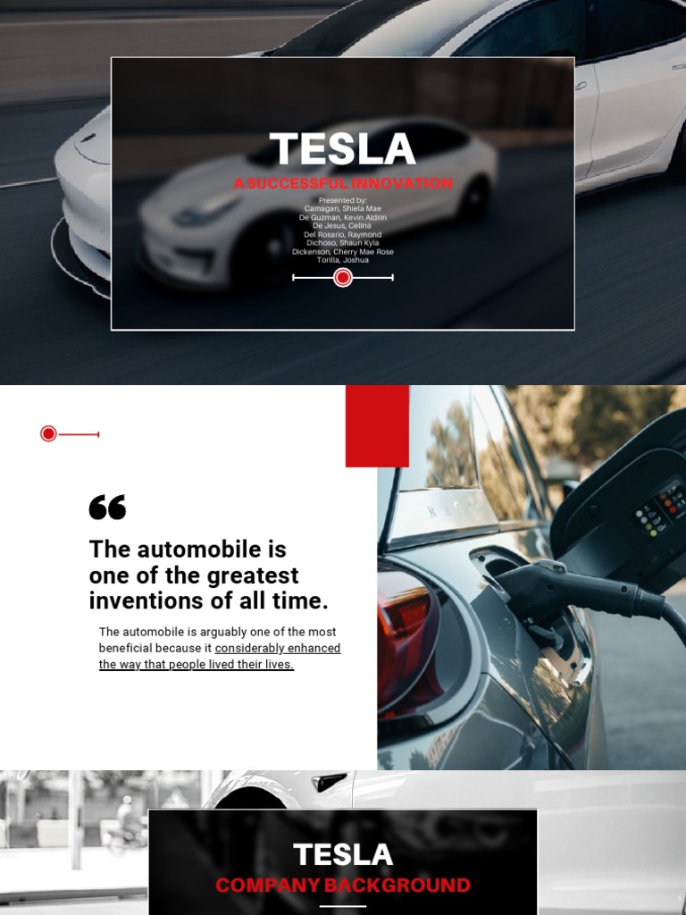 Tesla Presentation Download Free Pdf Economies Business