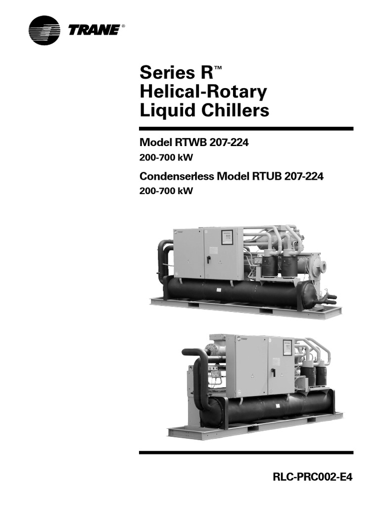 Trane RTWB RTUB Product Catalog Gsdhvac - Com HVAC Technologies | PDF ...