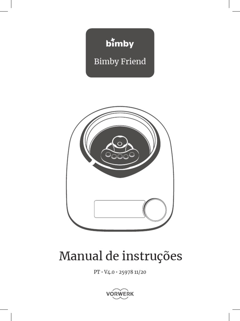 Manual de Instruções Bimby Friend | PDF | Queimadura | Bluetooth
