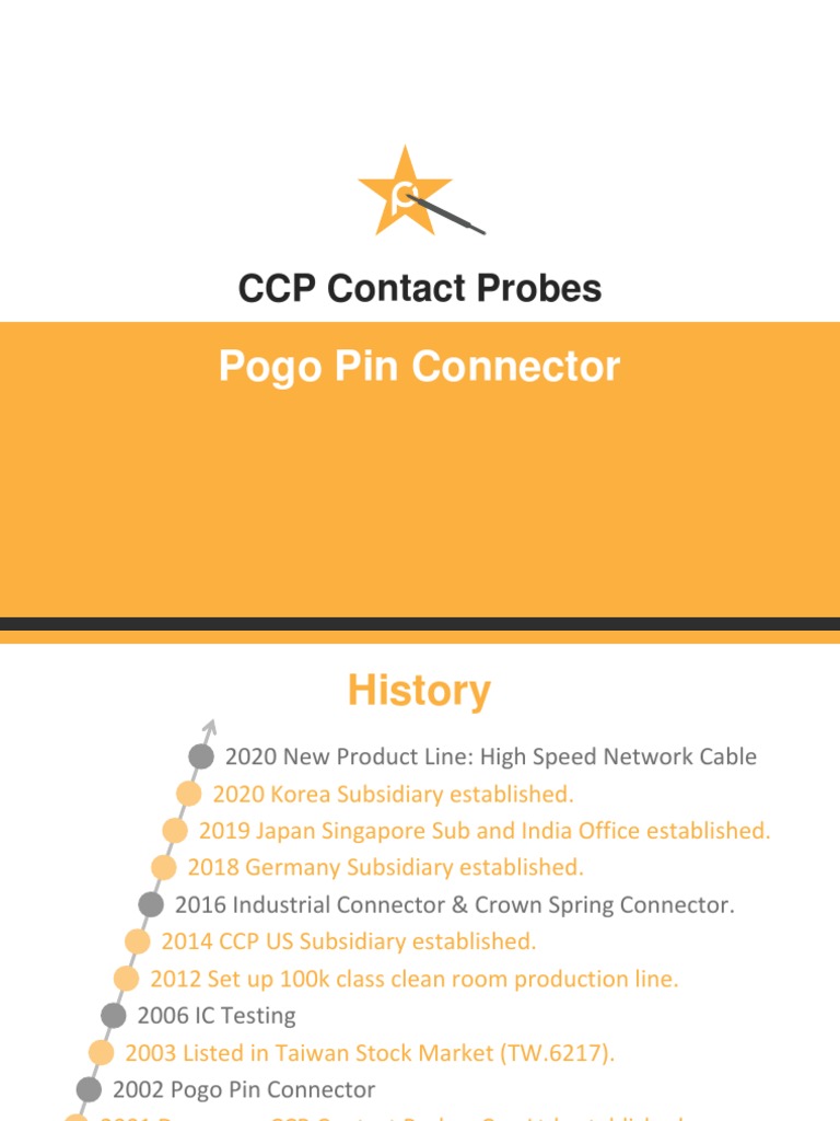 CCP Pogo Pin Connector 20210111 | PDF | Electrical Connector ...