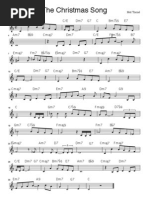 The Christmas Song Lead Sheet | PDF