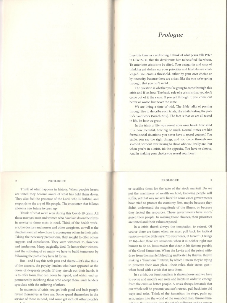 Let Us Dream - Pope Francis | PDF