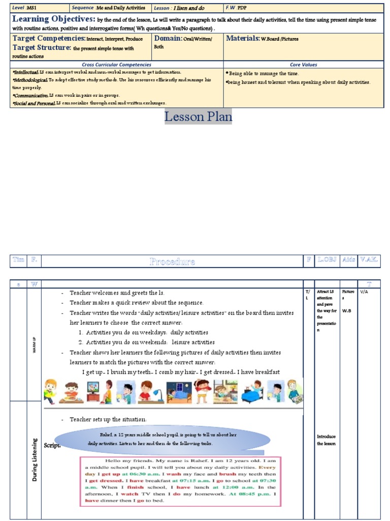 1ms I Listen and Do | PDF | Learning | Cognitive Psychology