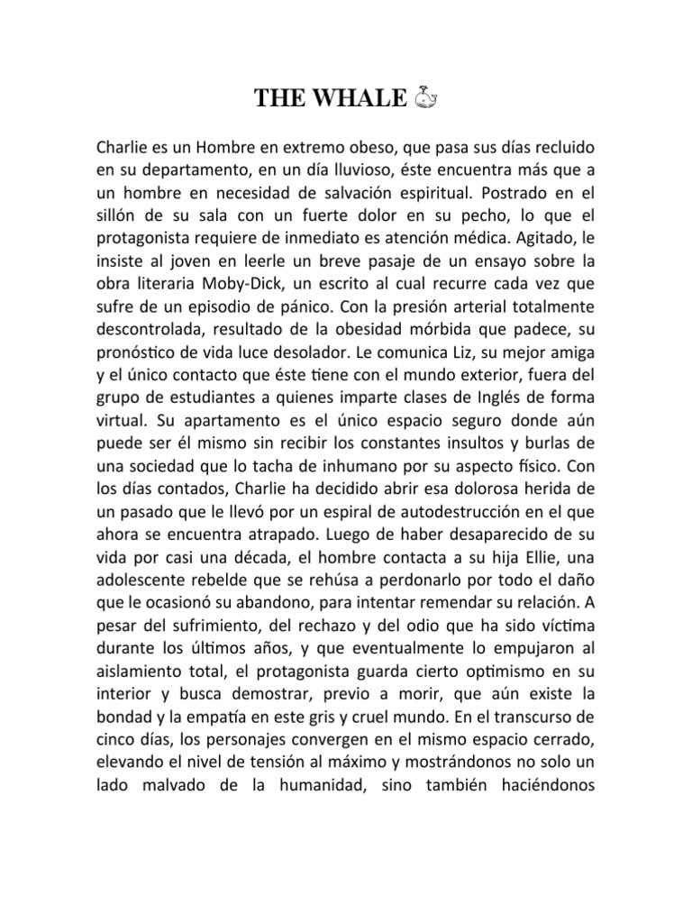 The Whale 12 Steven | PDF