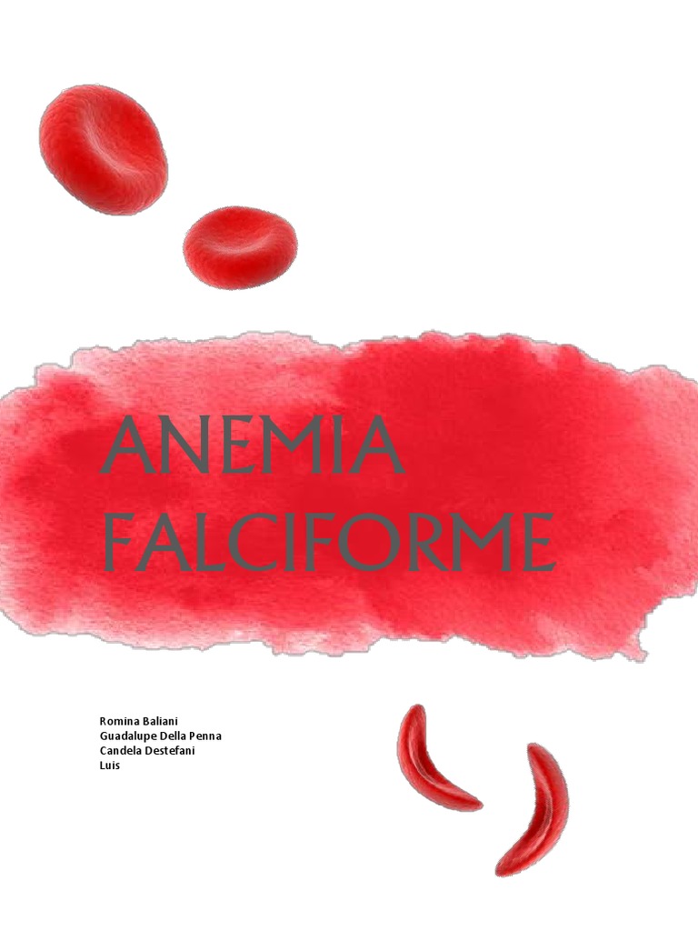 Causas De La Anemia Falciforme Pdf