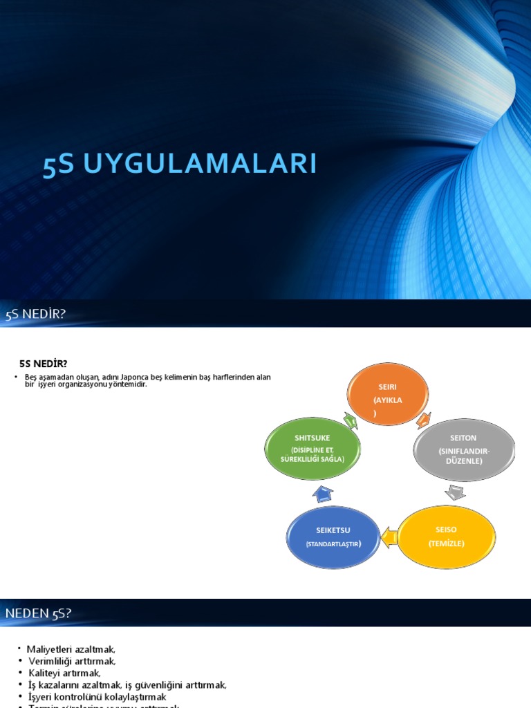 5S Sunum - 210120 | PDF