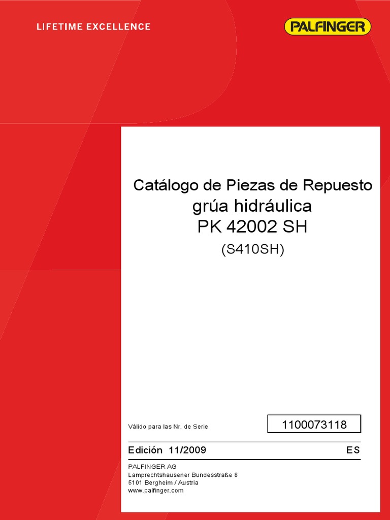 Catálogo de Repuestos PK 42002 SH | PDF | Engranaje | Tornillo