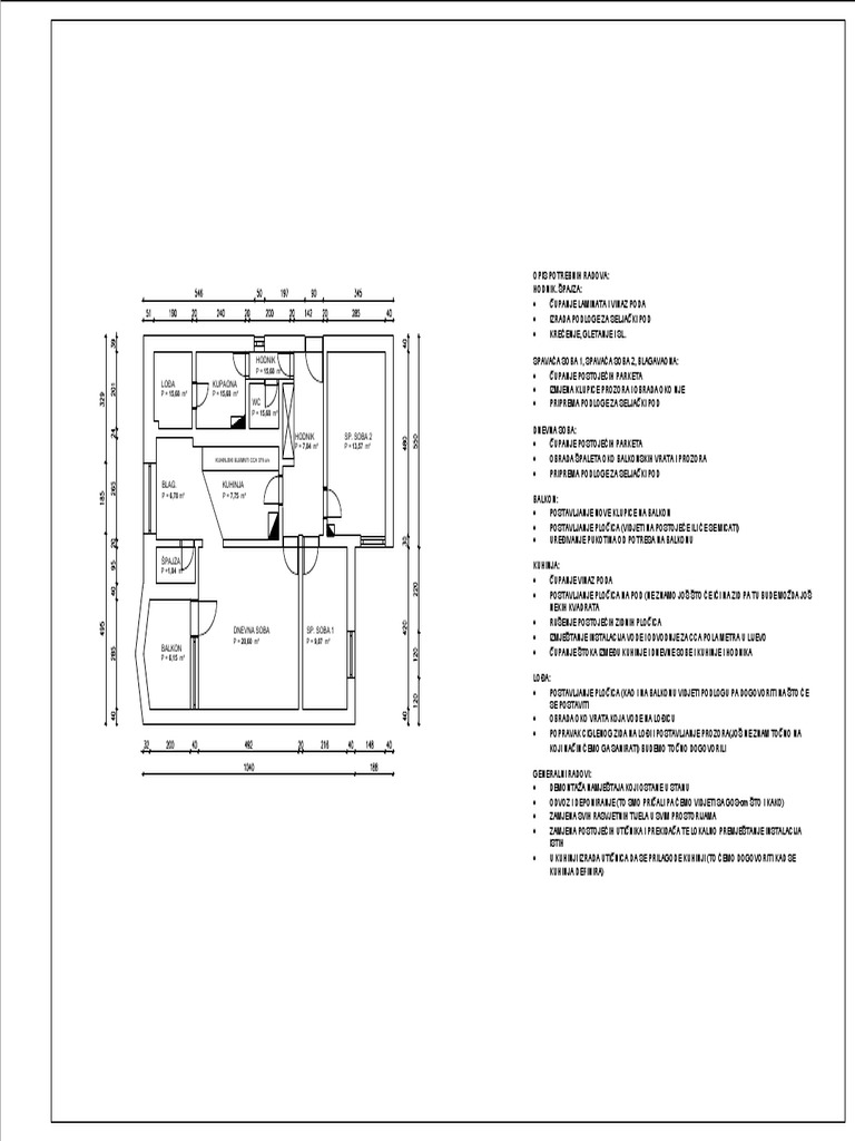 Nacrti Stan-Medved | PDF