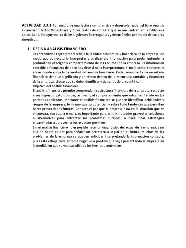 Guia 30 Act 3.3.1 | PDF | Costo de la vida | Inflación