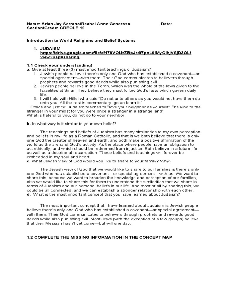 World Religions Overview | PDF | Shinto | Religious Belief And Doctrine