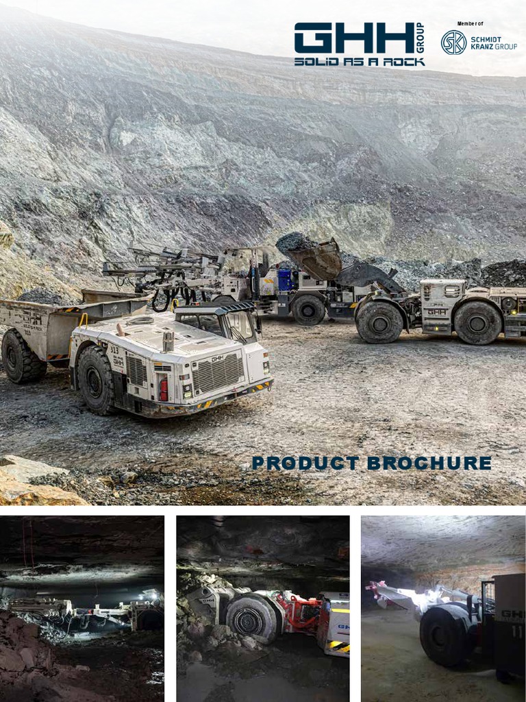 GHH Group Super Low Profile LHDs | PDF | Truck | Pipe (Fluid Conveyance)