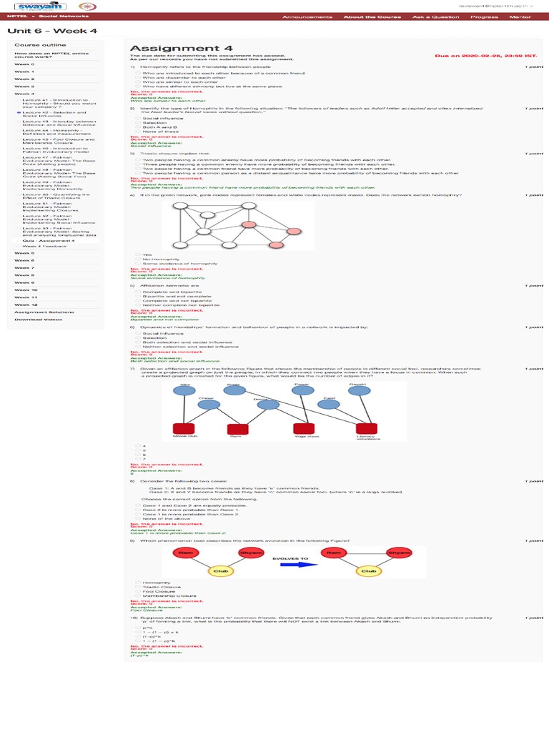 Noc20 cs32 Assigment 5 | PDF