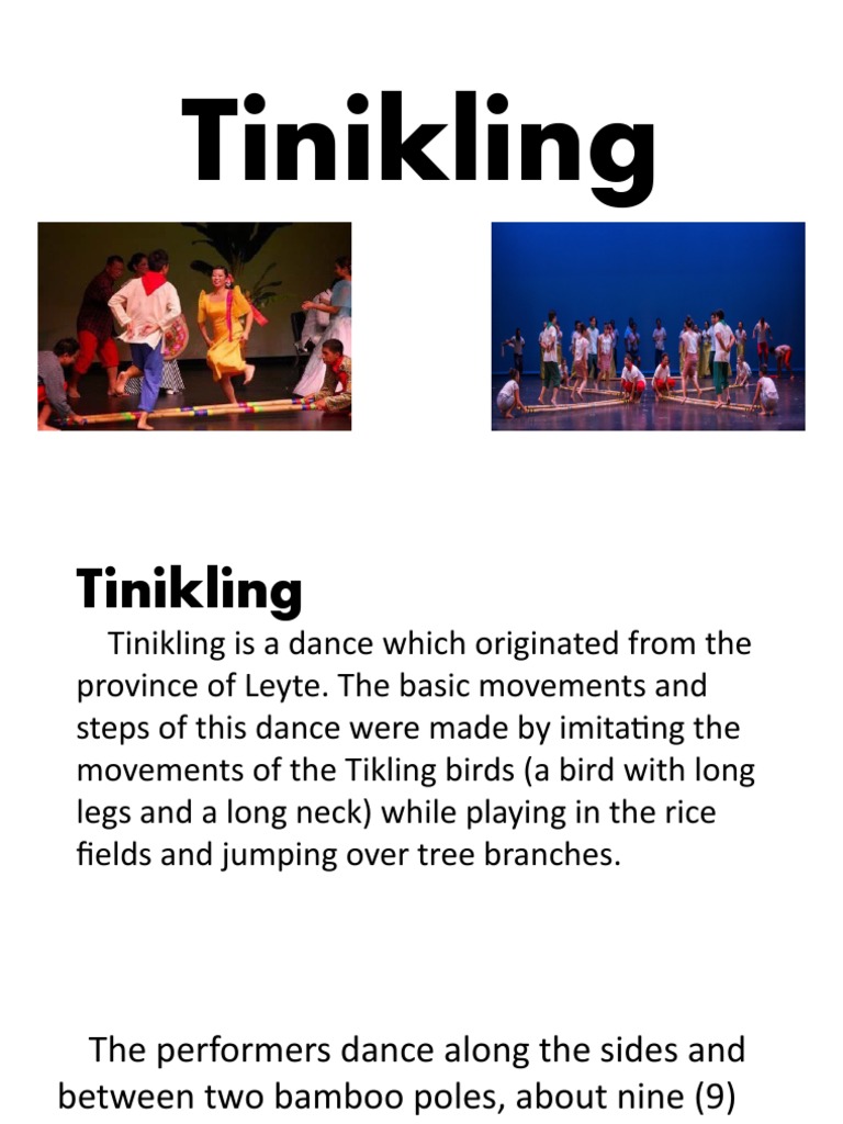 Tinikling: The Traditional Philippine Bamboo Dance | PDF