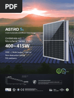 (ASTRONERGY) Datasheet - ASTRO N5 - 560 - 580 N-TYPE - MONOFACIAL | PDF ...