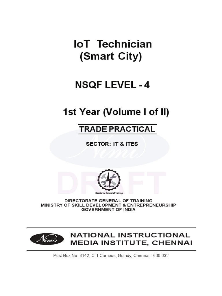 IoT Technician Training for Smart Cities | PDF