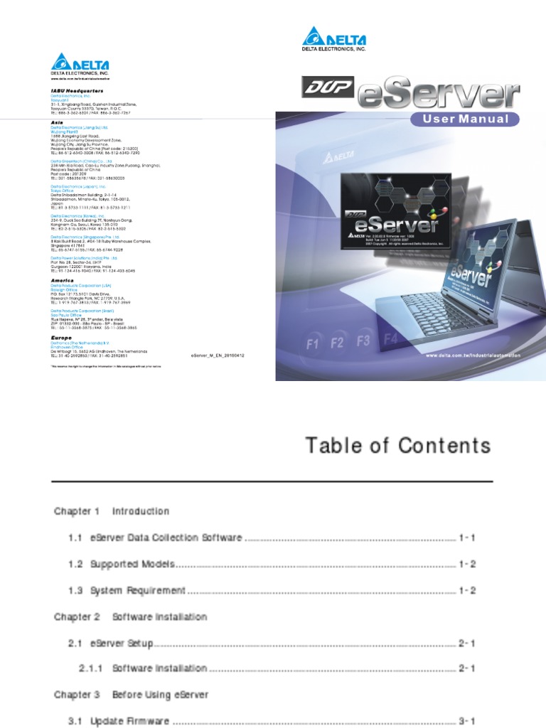 Eserver Manual | PDF | Microsoft Excel | Windows Xp