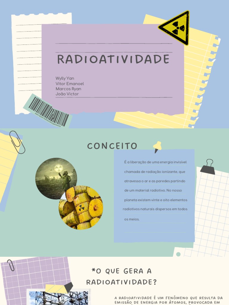 Os Princípios Fundamentais da Radioatividade: Uma Explanação Detalhada ...