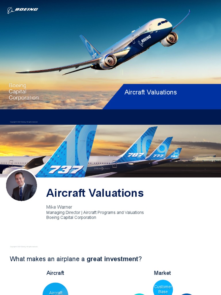 Aircraft Valuations | PDF | Valuation (Finance) | Market Value