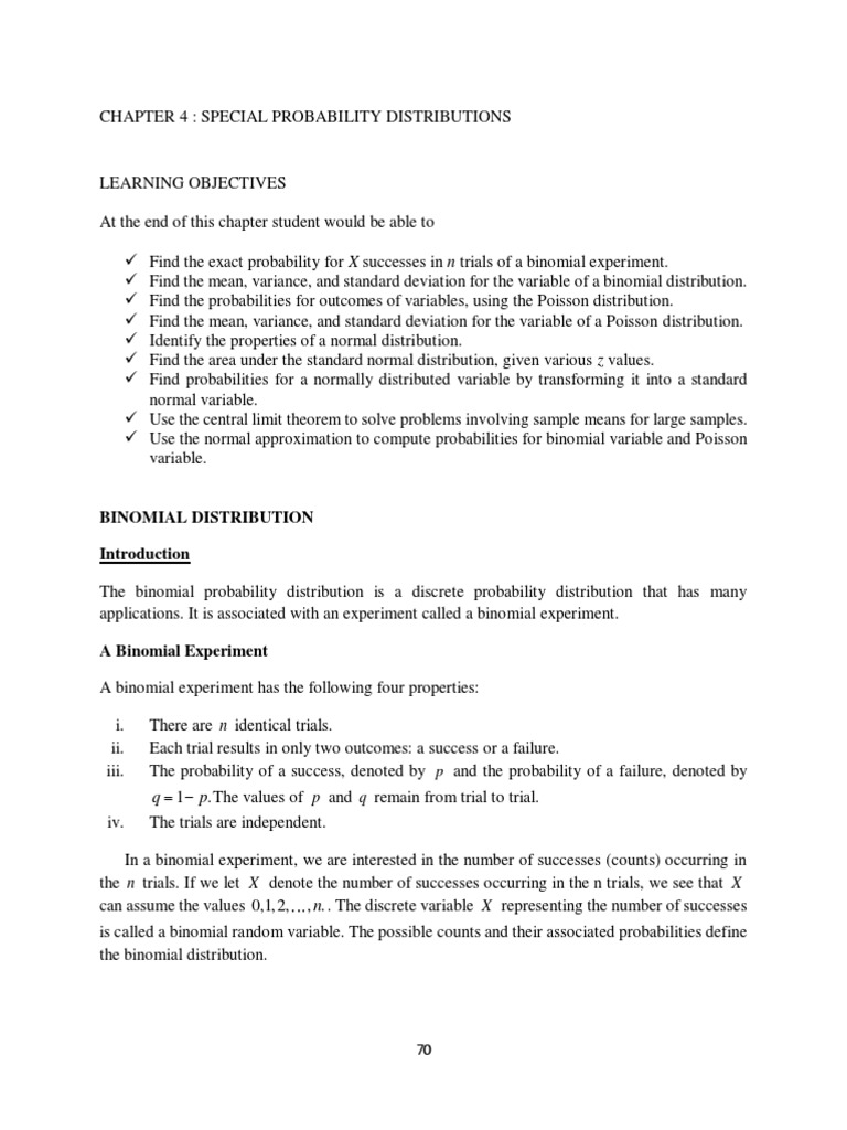 Chapter 4 | PDF | Probability Distribution | Normal Distribution