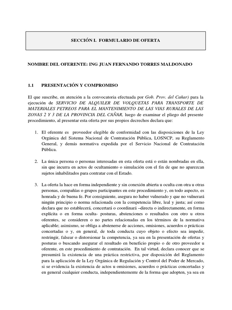 FORMULARIOACTUALIZADO Signed Signed | PDF | Oferta (economía) | Regulación