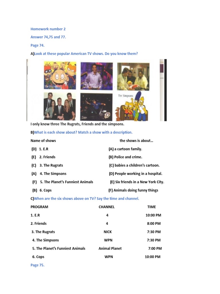 Tarea 2 de Ingles | PDF