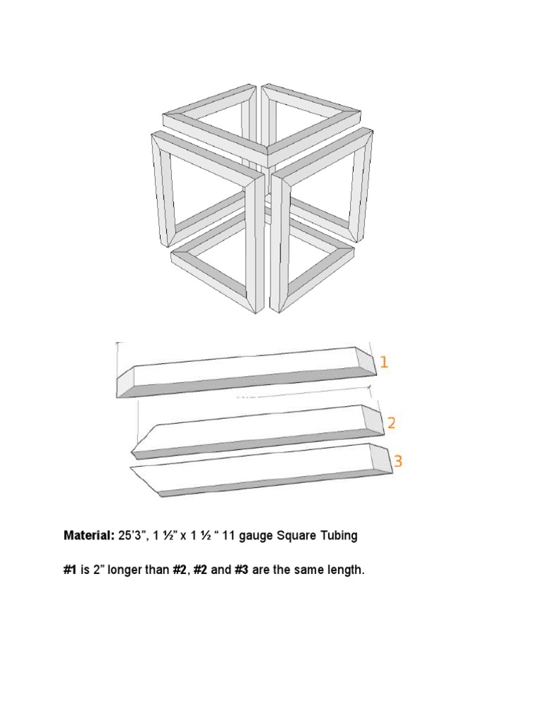 Infinity Cube Plans Activity | PDF