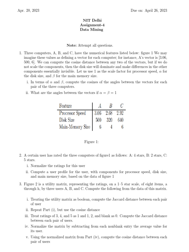 DM4 | PDF | Matrix (Mathematics) | Euclidean Vector