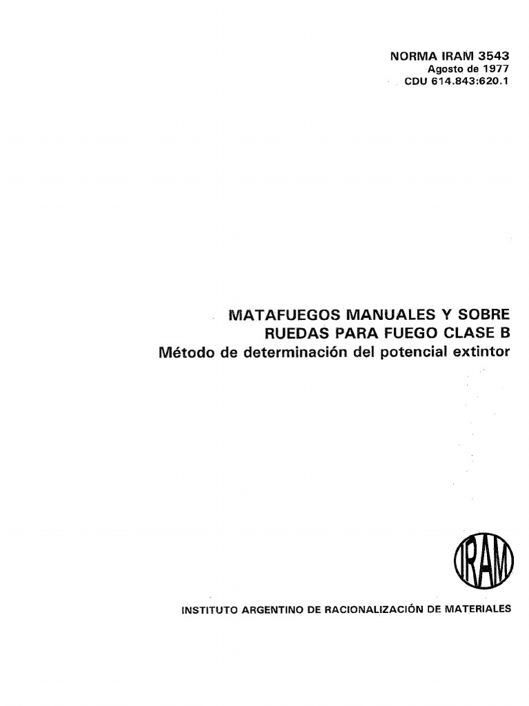 Iram 3543 | PDF