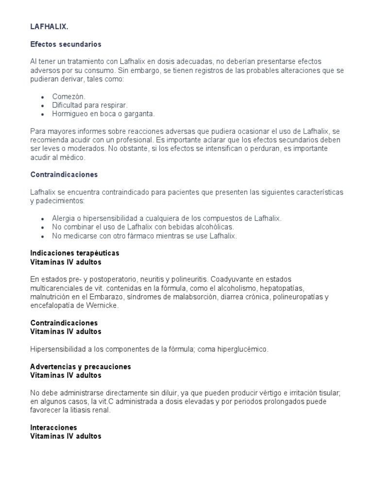 LAFHALIX | PDF | Cuidado de la salud | Farmacología