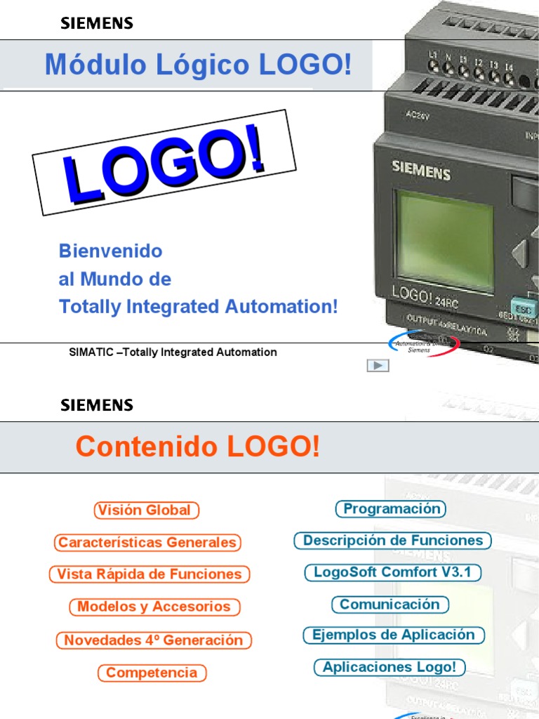 Módulo Lógico LOGO! | PDF