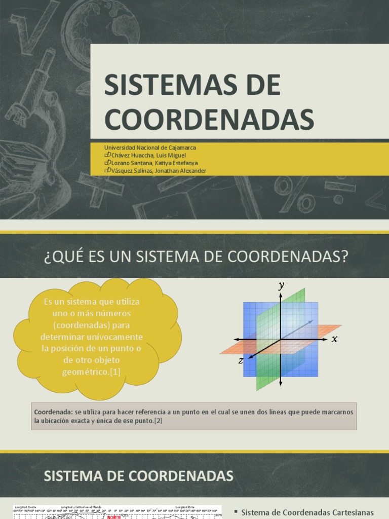 Sistemas de Coordenadas | PDF | Sistema coordinado | Esfera