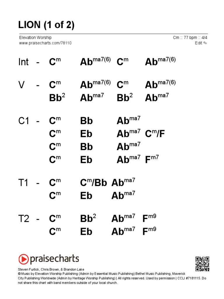 LION (Elevation Wo... ) Stage Chart | PDF
