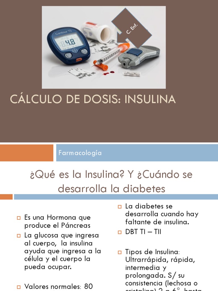 6 Cálculo de Dosis Insulina | PDF