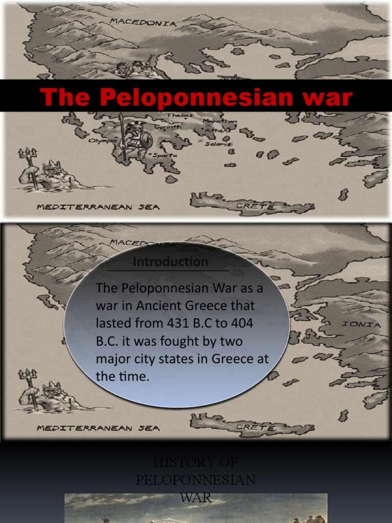 Overview of the Peloponnesian War | PDF | Peloponnesian War | Ancient ...
